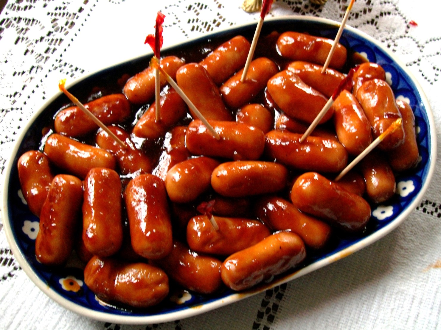 “Barbecued” Cocktail Franks