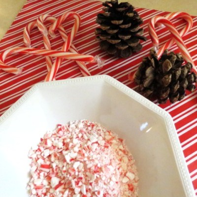 ‘Quick ‘n Easy’ White Chocolate Peppermint Bark with Pecans