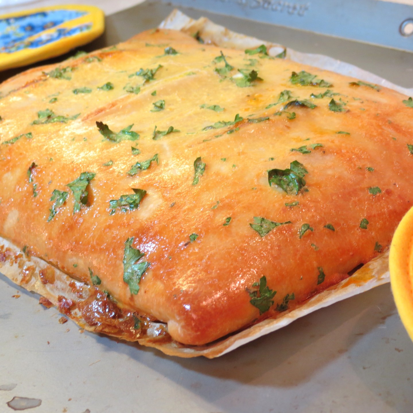 Cheesy Roasted Red Pepper and Pepperoni Calzone – Quick, Easy & Good ...