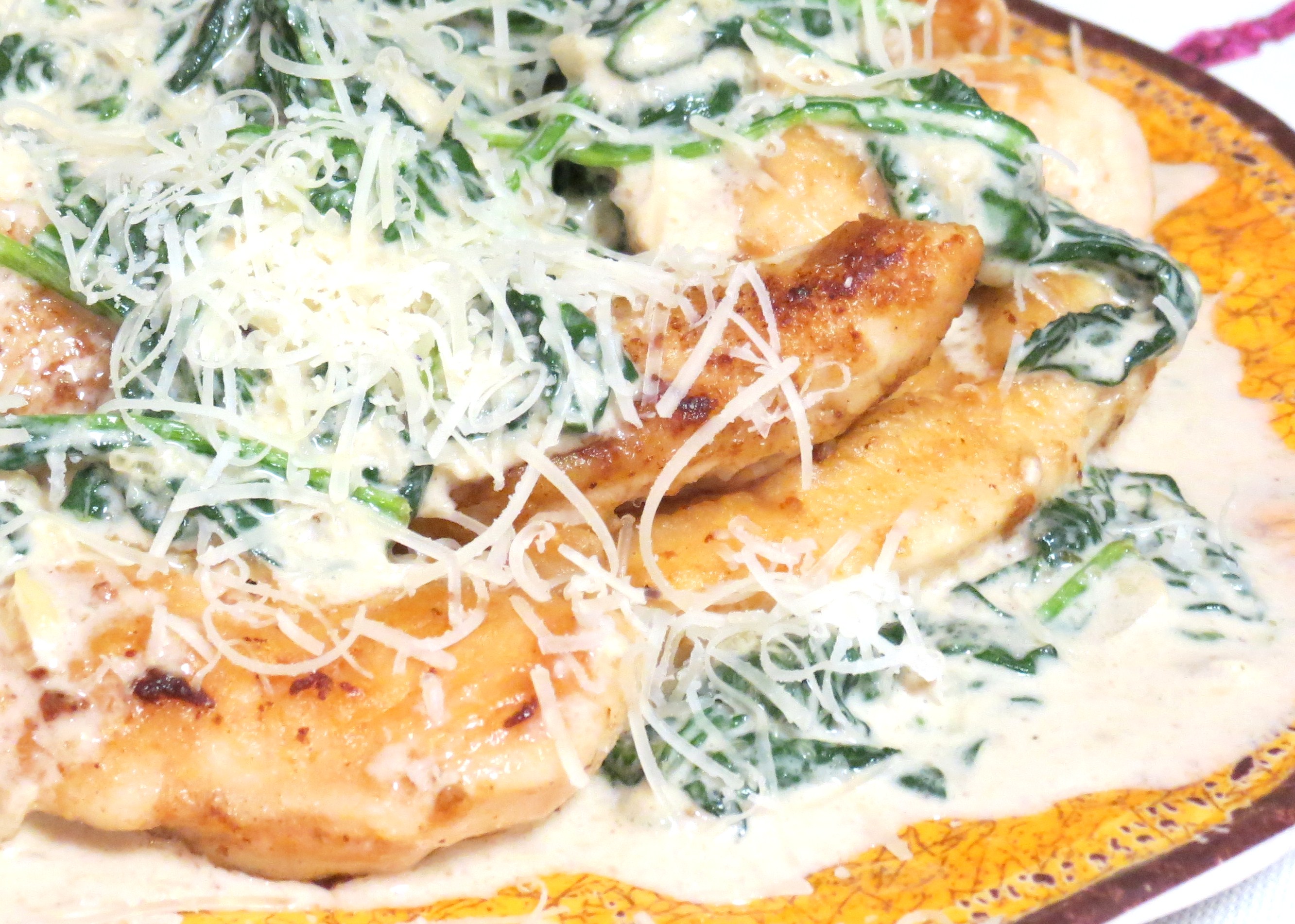 Chicken Tenders Florentine